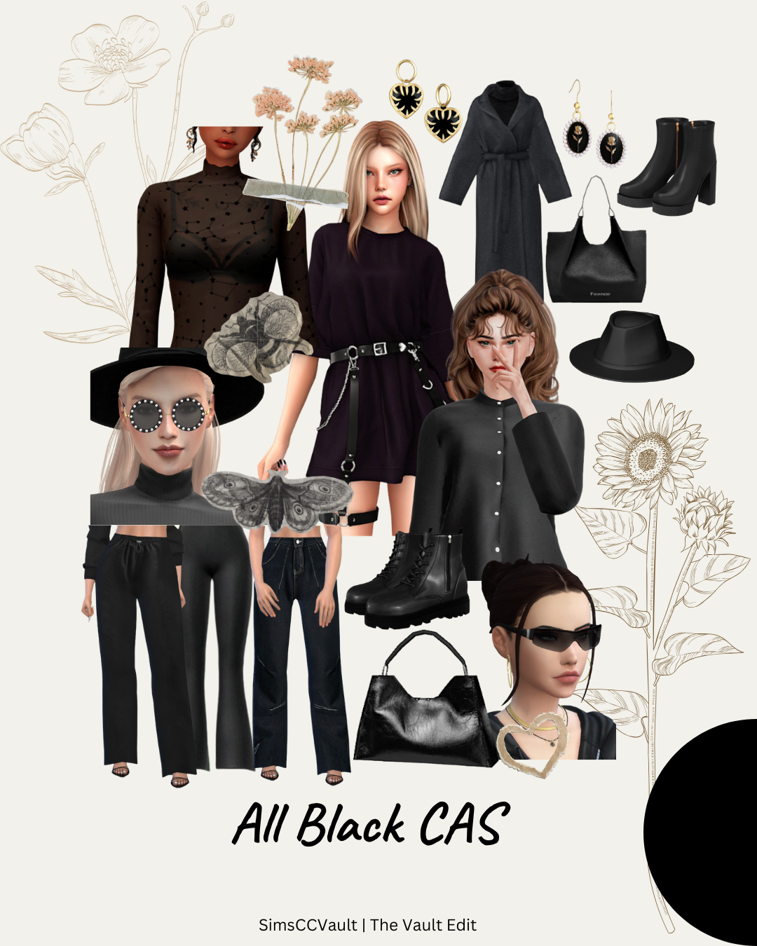 Sims CC Vault – Find Sims 4 CC by Vibe with AI-assisted Smart Search